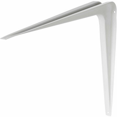 Standard White Bracket 34.5x28cm | DIY at B&Q