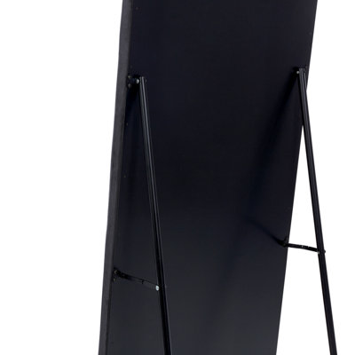 Standing Mirror ANSOUIS 150 cm Velvet Dark Grey