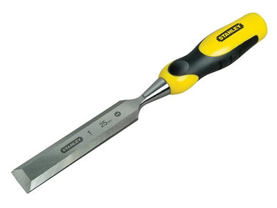 Stanley 0-16-880 DYNAGRIP Bevel Edge Chisel with Strike Cap 25mm 1in ...