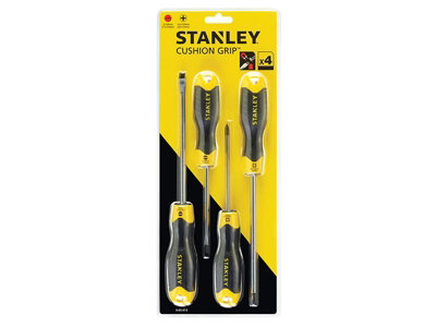 Stanley 0-65-013 Screwdriver Set Cushion Grip Parallel Flared Philips ...