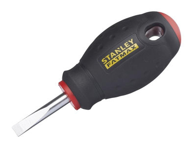 STANLEY 0-65-400 FatMax Stubby Screwdriver Parallel Tip 5.5 x 30mm ...
