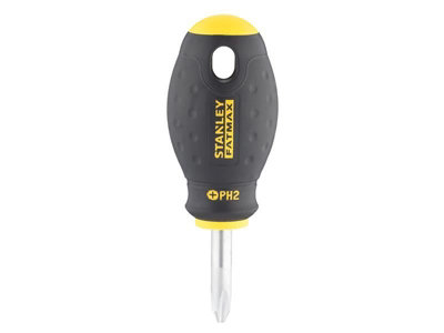 STANLEY 0-65-407 FatMax Stubby Screwdriver Phillips Tip PH2 x 30mm ...