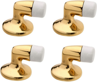 Stanley 4PC Solid Brass Floor Door Stop