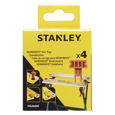 Stanley Black and Decker Workmate Work Bench Vice Clamping Pegs x4 ...