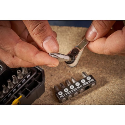 Stanley FATMAX 1/4 Inch PRO-STACK 37pc Socket Set TSTAK FMMT19101-0 ...