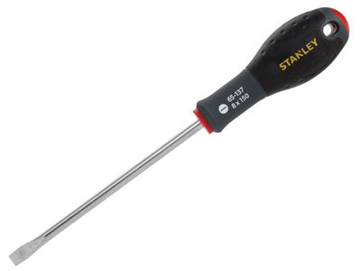 Stanley FatMax Flared Tip Screwdriver 8mm x 150mm for Enhanced Durability