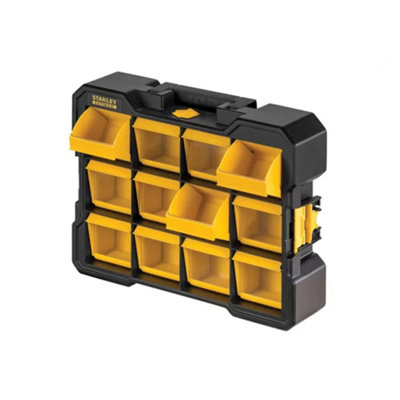 Stanley Fatmax Heavy Duty Flip Bin Organiser Parts Fixings Storage ...
