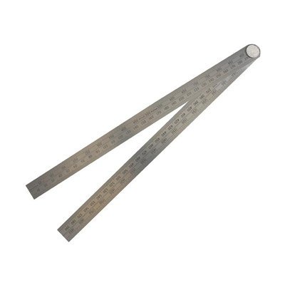 Stanley Hand Tools 60r Line Of Chords Rule 60cm Multi Colour (One Size)