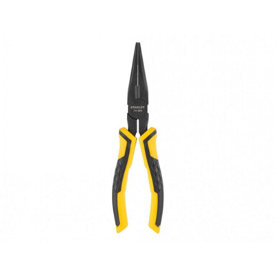 Stanley Hand Tools Controlgrip Long Nose Pliers Multi Colour (200mm (8in))