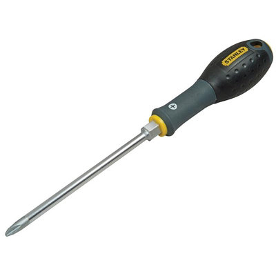 Stanley Hand Tools Fatmax Bolster Screwdriver, Phillips Multi Colour (PH3)