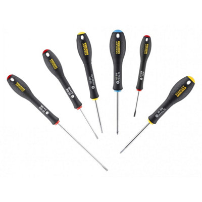 Stanley Hand Tools Fatmax Precision Screwdriver Set, 6 Piece Multi ...