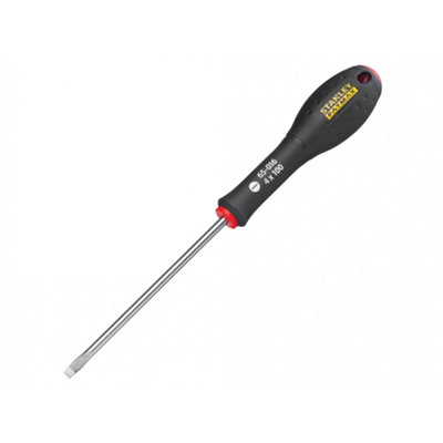Stanley Hand Tools Fatmax Screwdriver, Flared Slotted Multi Colour (4 ...