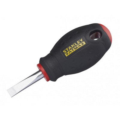 Stanley Hand Tools Fatmax Stubby Screwdriver, Parallel Multi Colour (6 ...