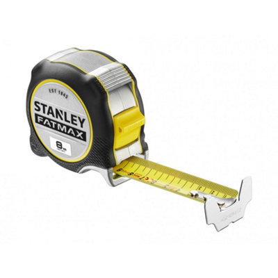 Stanley Hand Tools Fatmax Xtreme Tape Measure Multi Colour (8m (Width ...
