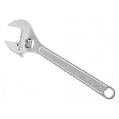 Stanley Hand Tools Metal Adjustable Wrench Multi Colour (300mm (12in))