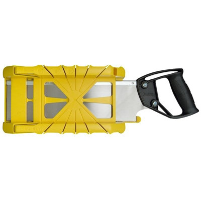Stanley Hand Tools Saw Storage Mitre Box Multi Colour (With Saw)