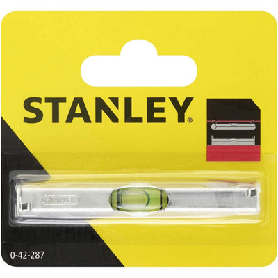 Stanley Spirit Level Silver (20mm x 80mm x 90mm)