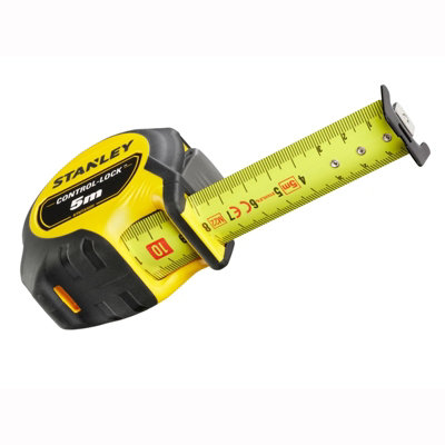 Stanley STA037231 5m Metric Control Grip Trade Tape Measure Magnetic ...
