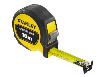 Stanley STA037233 10m Metric Control Grip Trade Tape Measure Magnetic ...