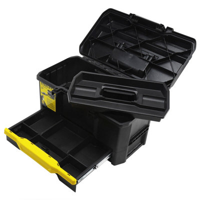 Stanley STA170316 19 inch One Touch Toolbox With Drawer - 1-70-316