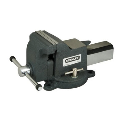 Stanley STA183066 MaxSteel Heavy-Duty Bench Mounted Vice 100mm 4in 1-83-066