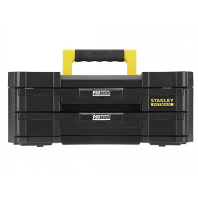 Stanley Storage Fatmax Pro-stack 2 Shallow Drawers Multi Colour (One Size)