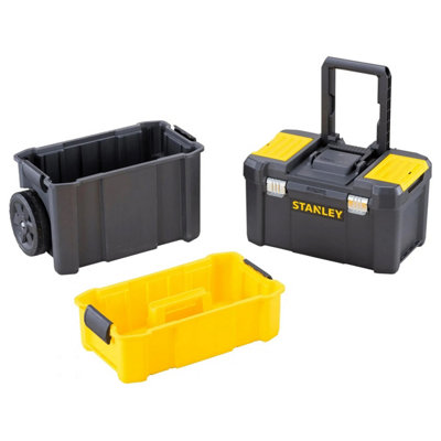 Stanley STST1-80151 Essential Rolling Workshop With Metal Latches