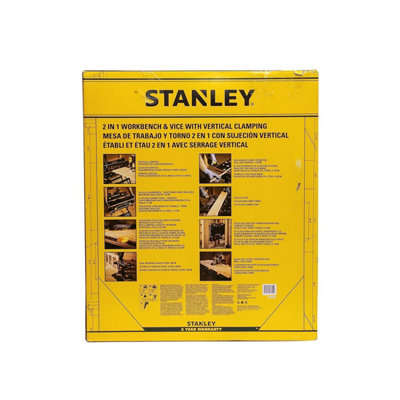 Stanley STST83800-1 2-in-1 Workbench & Vice with Vertical Clamp
