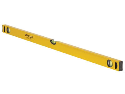 Stanley Tools Classic 100cm Box Level with 3 Vials for Precision Measuring