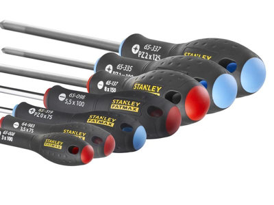 Stanley Tools FatMax 7-Piece Screwdriver Set for Ultimate Precision