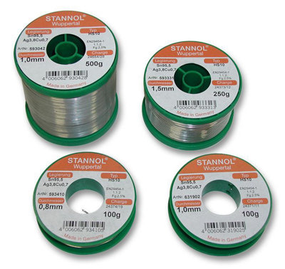 STANNOL - Lead Free Solder Wire 1.5mm, 100g
