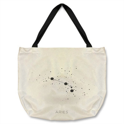 Star Constellation Zodiac Aries Dining Tote bat Designer Style