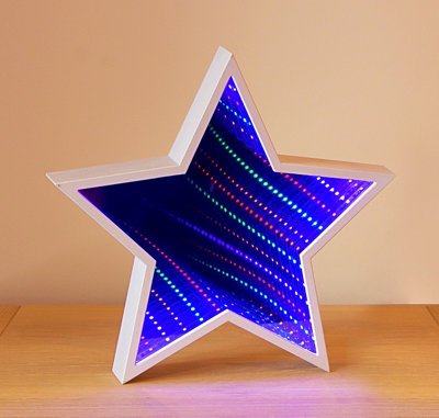 STAR INFINITY MIRROR LIGHT (USB OR BATTERY