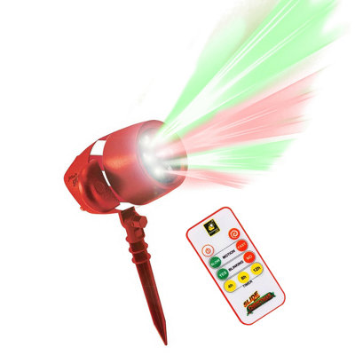 Star Shower LED Christmas Slide Show Projector with Remote
