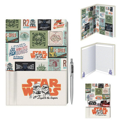 Star Wars Loyal To The Empire A5 Notebook & Pen Set Multicoloured (One ...