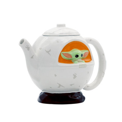Star Wars The Mandalorian Grogu Ceramic Premium Teapot