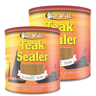 Starbrite Tropical Teak Oil Sealer LongLasting UV Protection for Marine ...