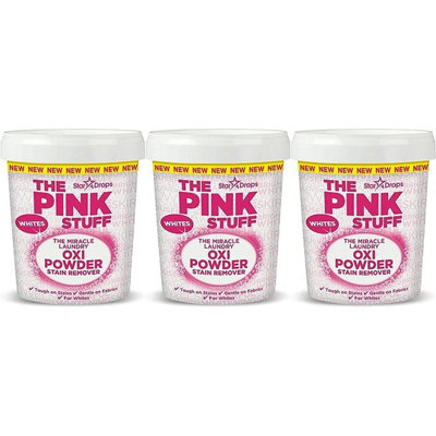 Stardrops The Pink Stuff Miracle Laundry Oxi Powder Stain Remover ...