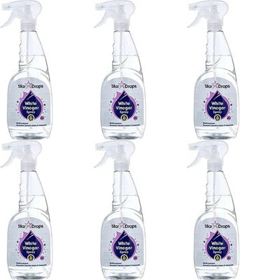 Stardrops White Vinegar Multi Surface Cleaner 750ml Spray Streak Free ...