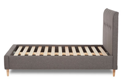 Starlight Shaped Headboard With Shallow Buttoning Bed Base Only 4FT ...