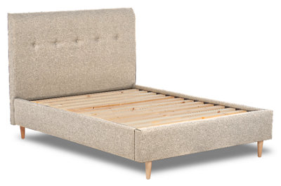 Starlight Shaped Headboard With Shallow Buttoning Bed Base Only 5FT ...