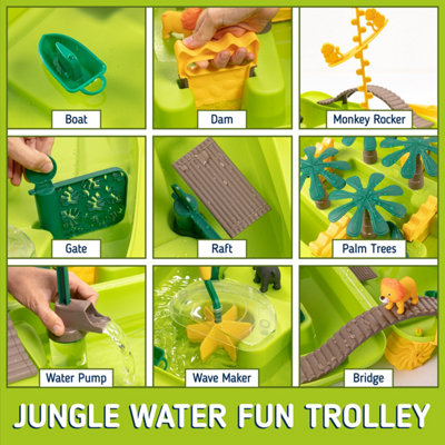 Starplast Water Fun Trolley - Jungle Fun