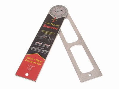 Starrett DA661 505 A12 Pro Site Protractor 300mm (12in) STR505A12