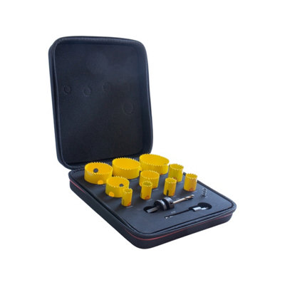 Deep hole saw kit store