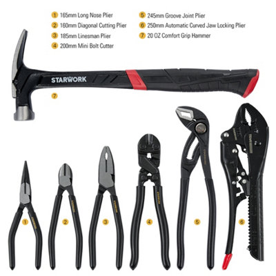 STARWORK True Mechanic 306-Piece Mechanics Tool Kit Set and Socket Set, Comprehensive Automotive ...