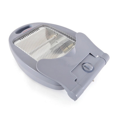 StayWarm 800w 2 Bar Quartz Heater - Grey