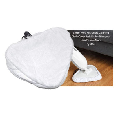 Steam Mop Microfibre Cleaning Cloth Cover Pads Kit for Triangular Head ...