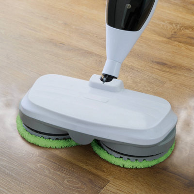 Steam Twister Mop - 2 in 1 - Handheld and Full Size, 500ml Removeable ...