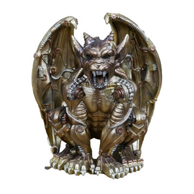 Steampunk Gargoyle Figurine Ornament