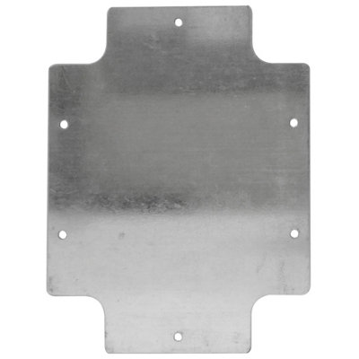Steel Back Plate for use with 190mm Junction Box